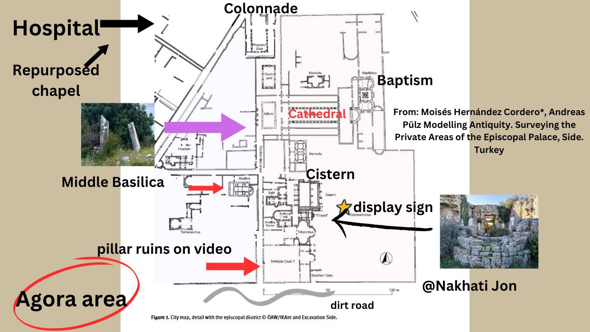 The Lost Metropolis Episcopal Palace in Side, Pamphylia - Nakhati Jon